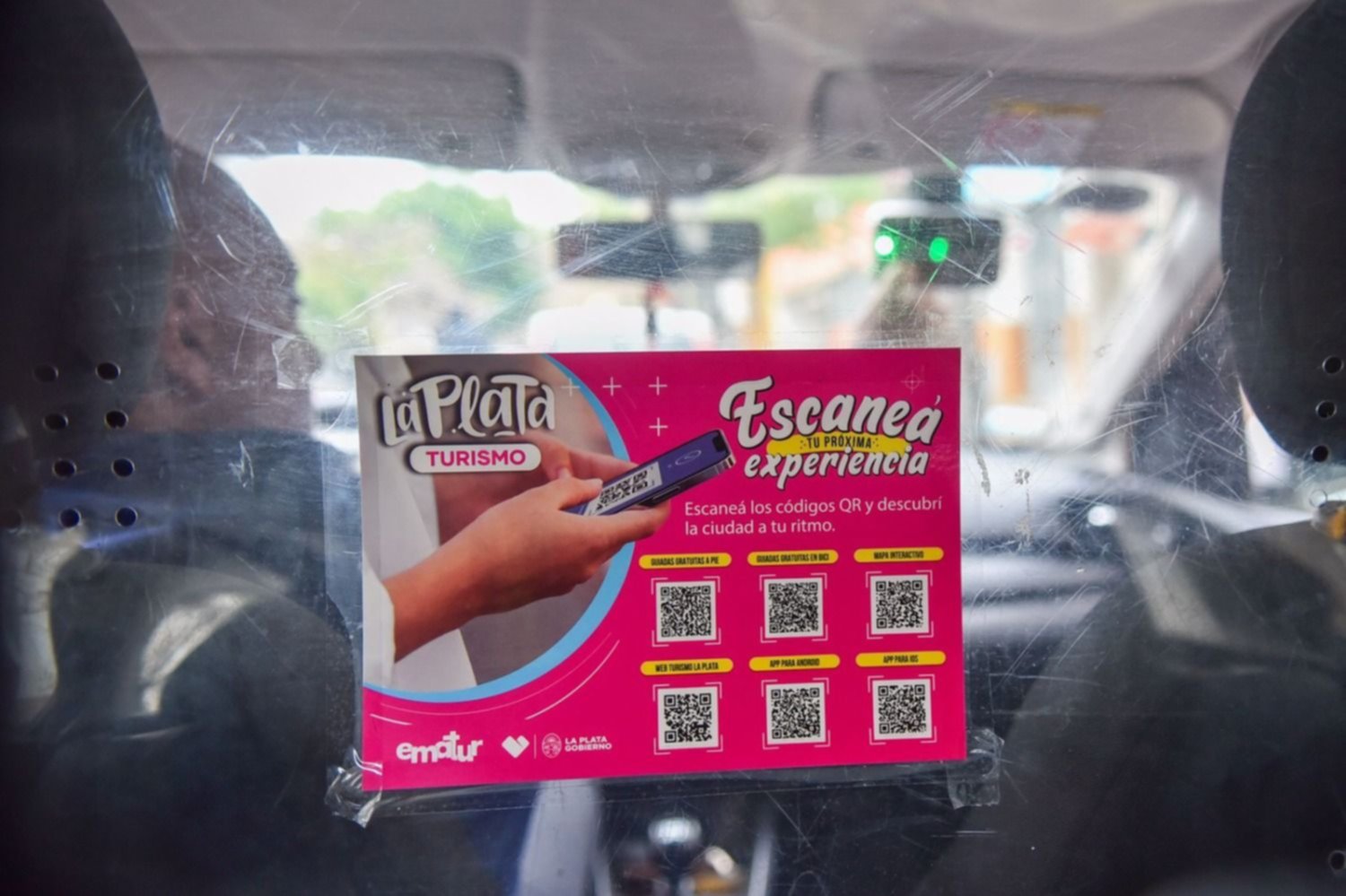 Activaron los códigos QR en remises y taxis de la ciudad | Estación Sur ...